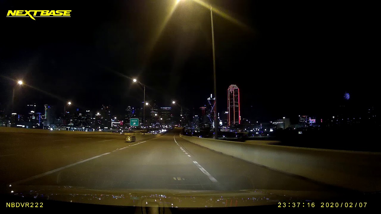 midnight trip into Dallas - YouTube