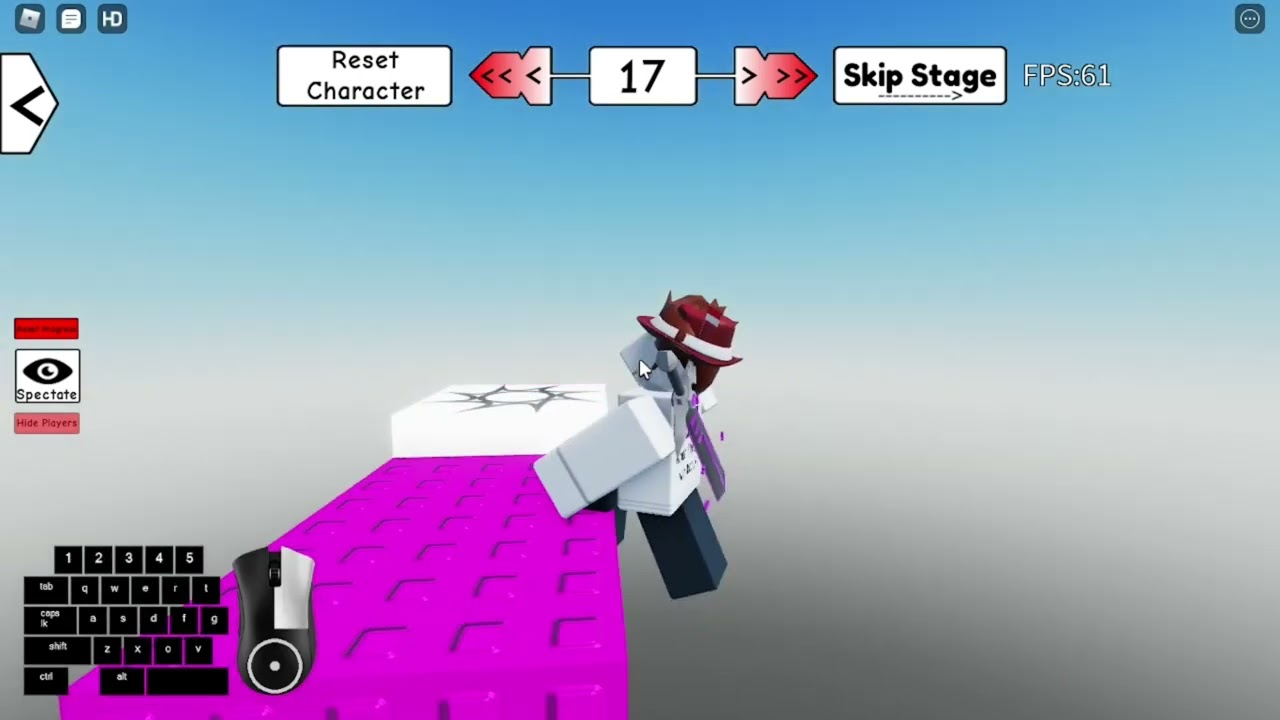 Low Gravity Jump Per Difficulty Chart Obby | All Stages [1-20] - YouTube