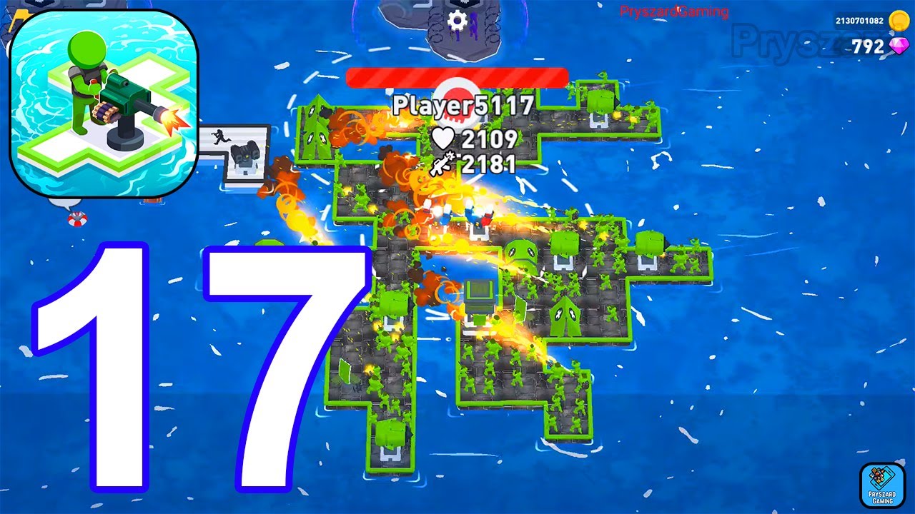 War of Rafts: Crazy Sea Battle - Gameplay Walkthrough Part 17 Raft Army ...