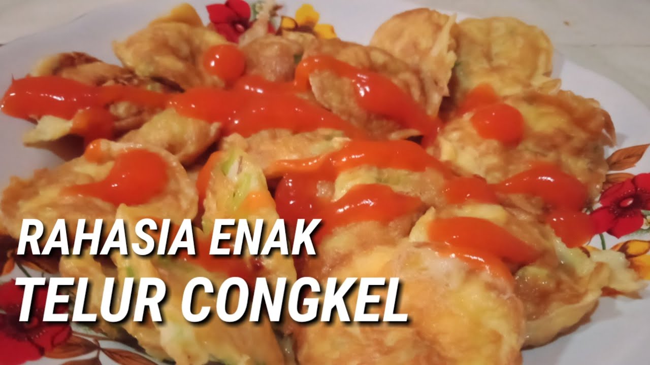 RESEP TELUR CONGKEL| jajanan viral tahun 2021 - YouTube