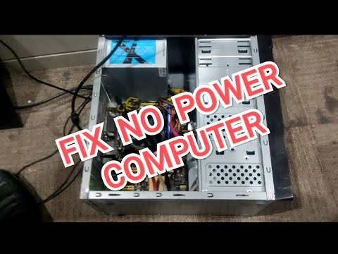 NO POWER? FIX Computer NO POWER | IT Series - YouTube