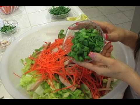 Mien Salad - Modern Day Version - YouTube