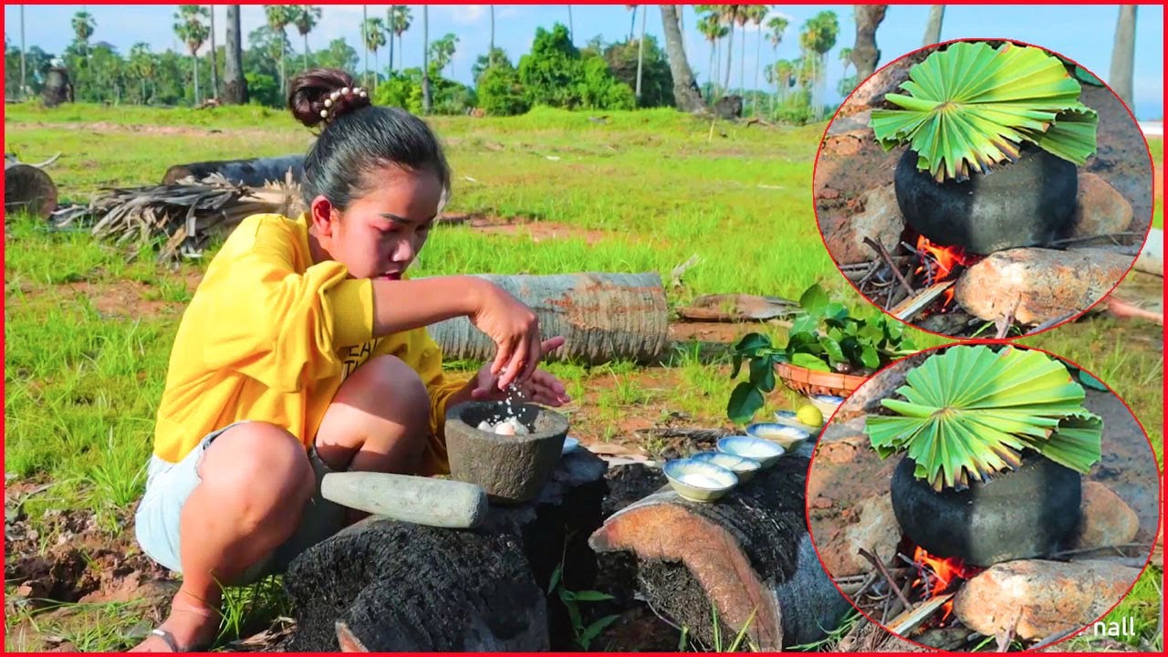 Cook steamed snails in a clay pot to taste delicious food Wow! Yummy ...