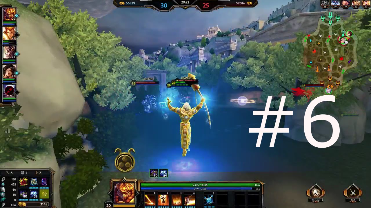 Smite: #6 (Ramerica) ¡Que extraño equipo! - YouTube