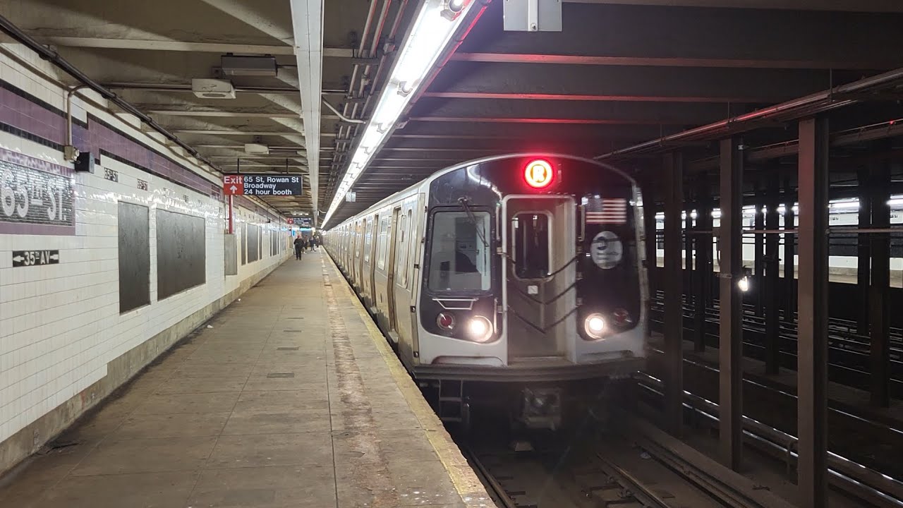 MTA New York City Subway: Bay Ridge-95th Street Bound R179 R Train ...