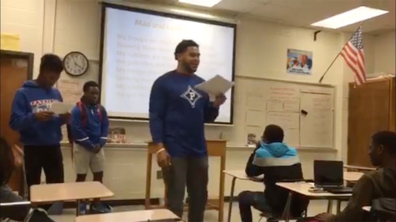 Teacher Raps History To His Students - YouTube