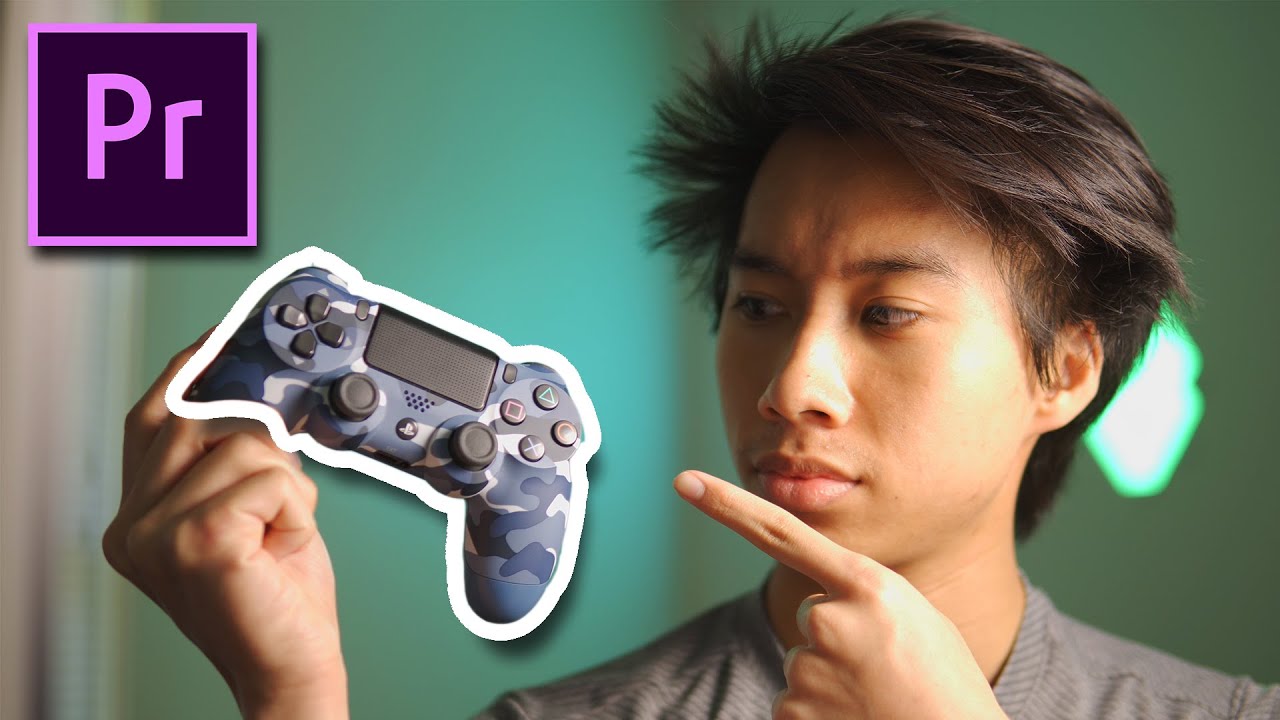 I EDITED A VIDEO IN PREMIERE PRO USING ONLY A PS4 CONTROLLER - YouTube