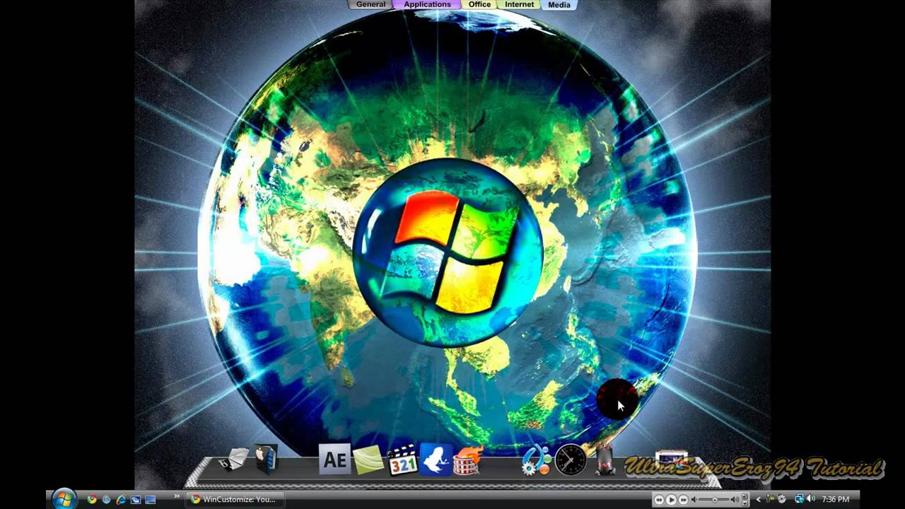 Skins for Objectdock (Leopard OS X) - YouTube