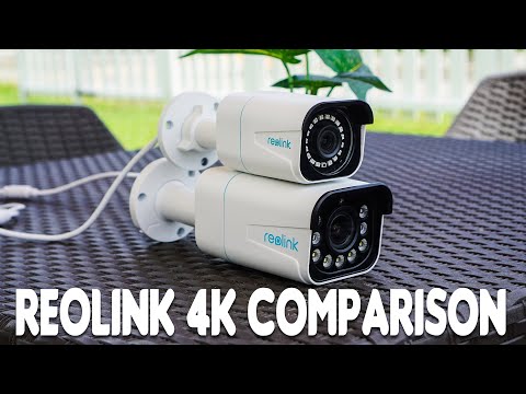 Reolink 4K POE Bullet IP Camera Comparison - RLC 810A vs RLC 811A
