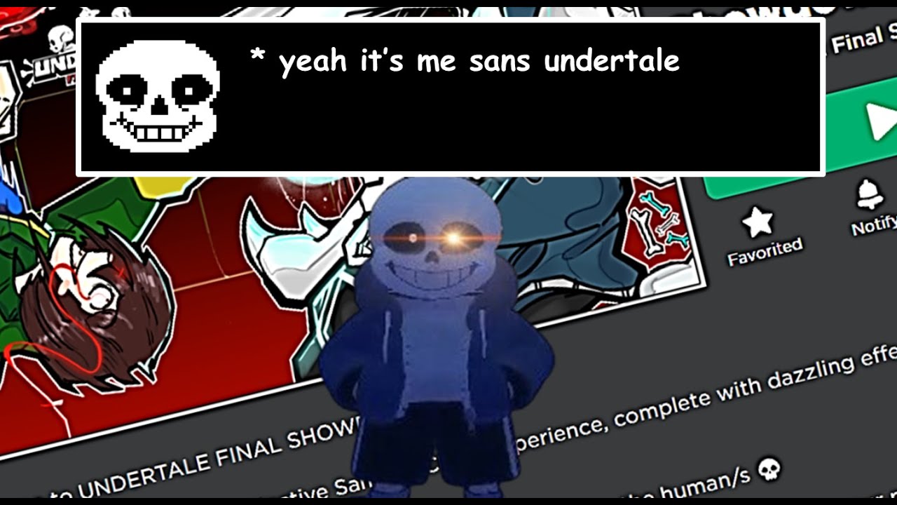 Pacifist Sans.EXE [Undertale Final Showdown] - YouTube