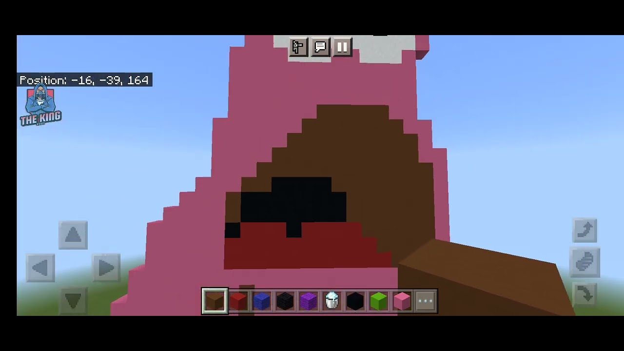 Patrick Star Pixel Art Minecraft #shorts - YouTube