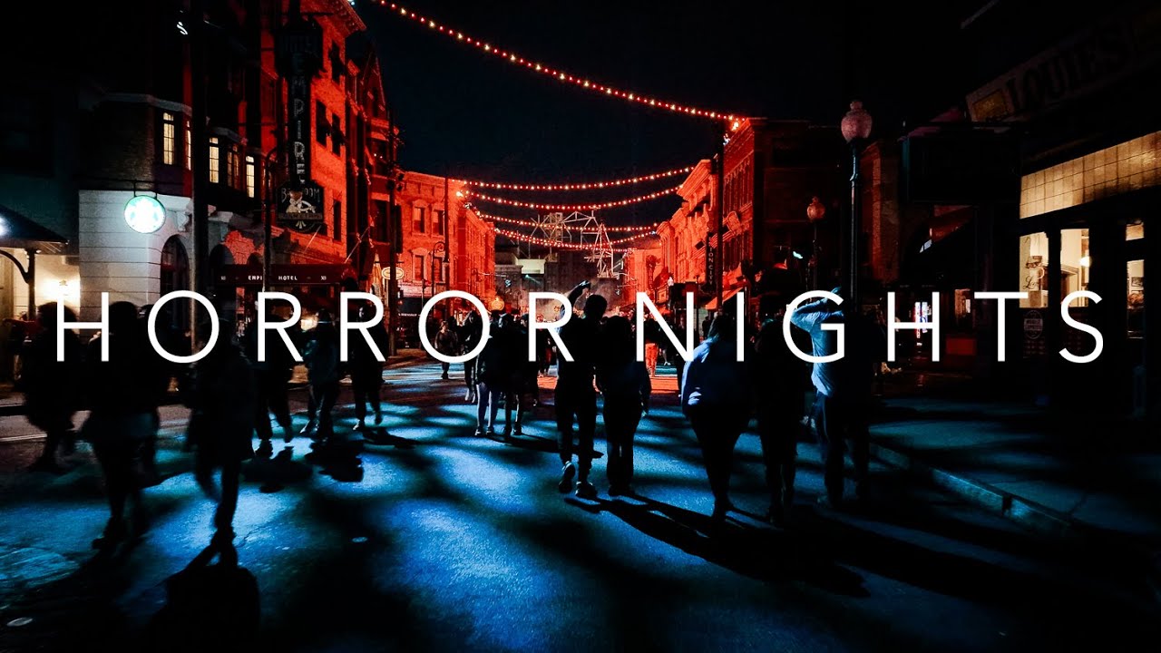 WALK Halloween Horror Nights #HHN33 Scare Zones + Diagon Alley walk ...