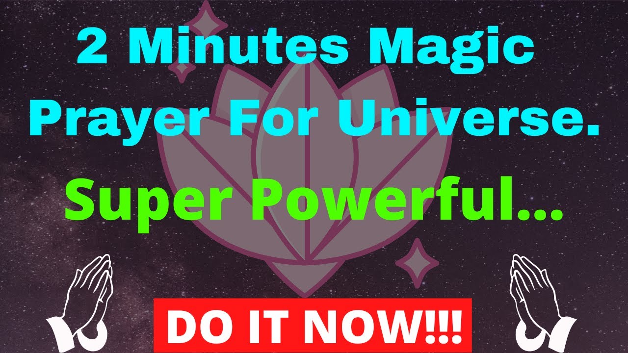 11:11🌈 2 Minute Magic Prayer For Universe. Super Powerful... 🦋Open It🦋# ...