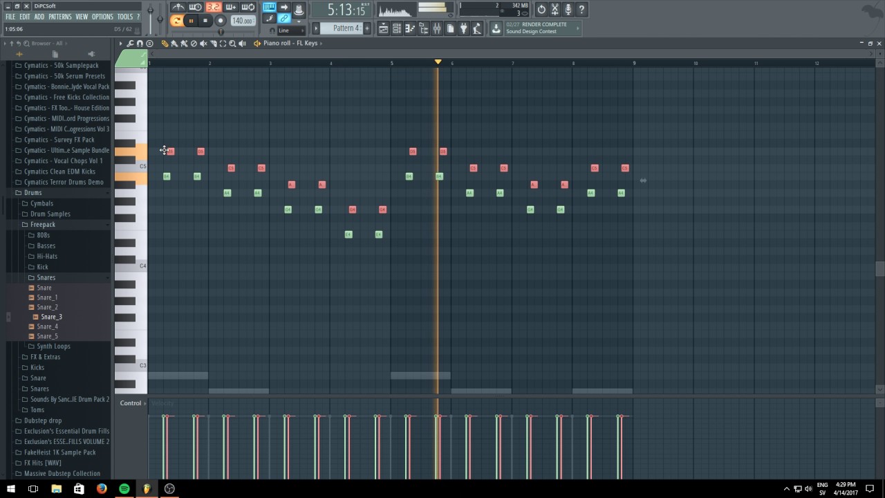 FL Studio Dubstep Track Part 1[Drums and Bassline] - YouTube