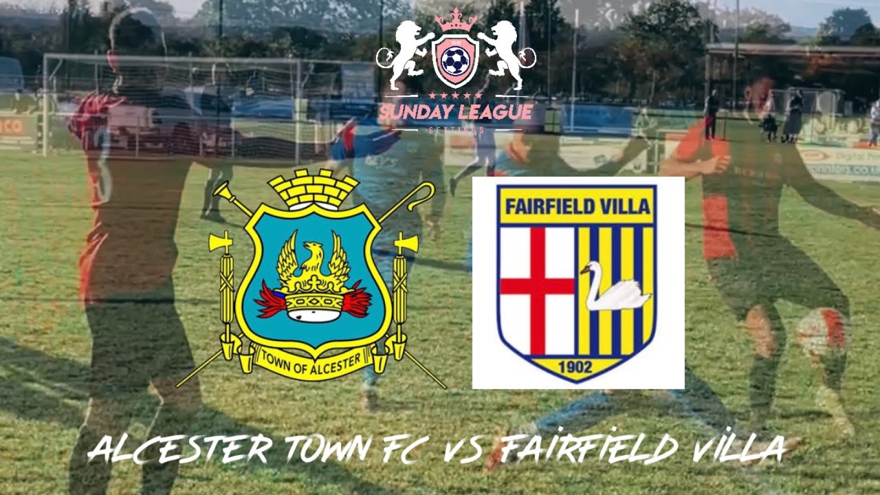 Sunday League Settings - Alcester Town FC vs Fairfield Villa - MFL ...