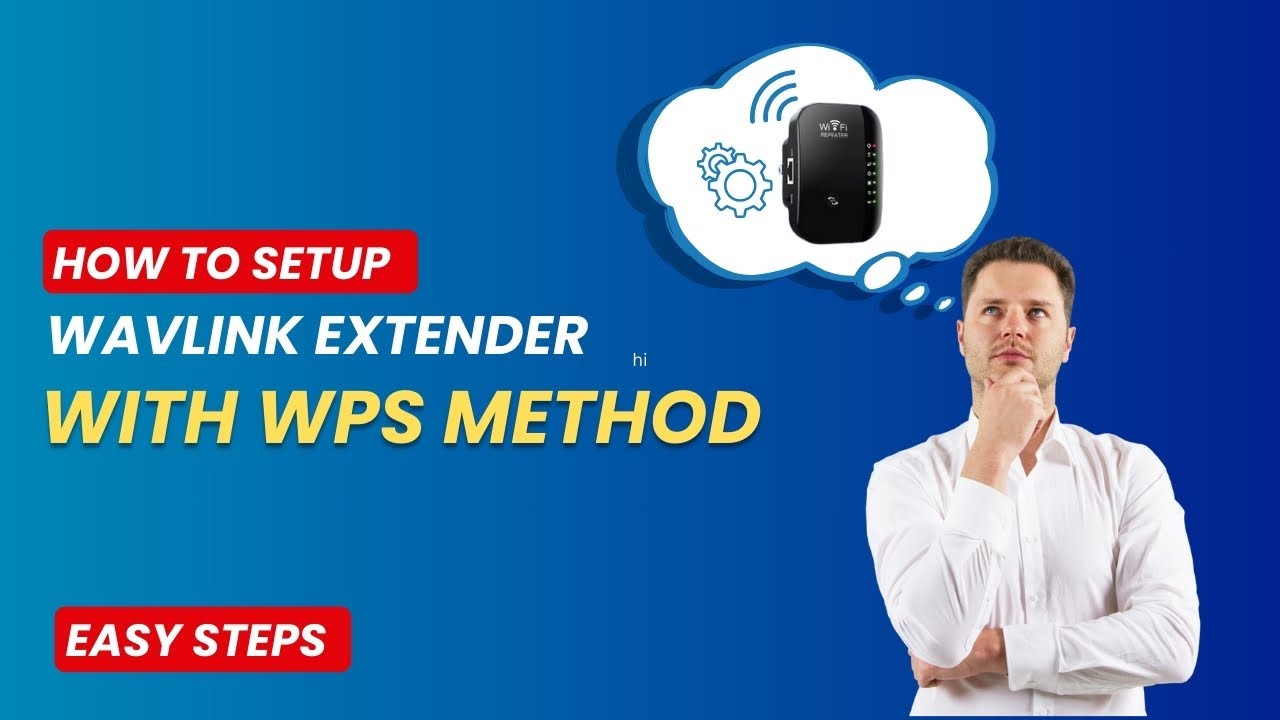 How to Setup Wavlink Extender With WPS Method - YouTube
