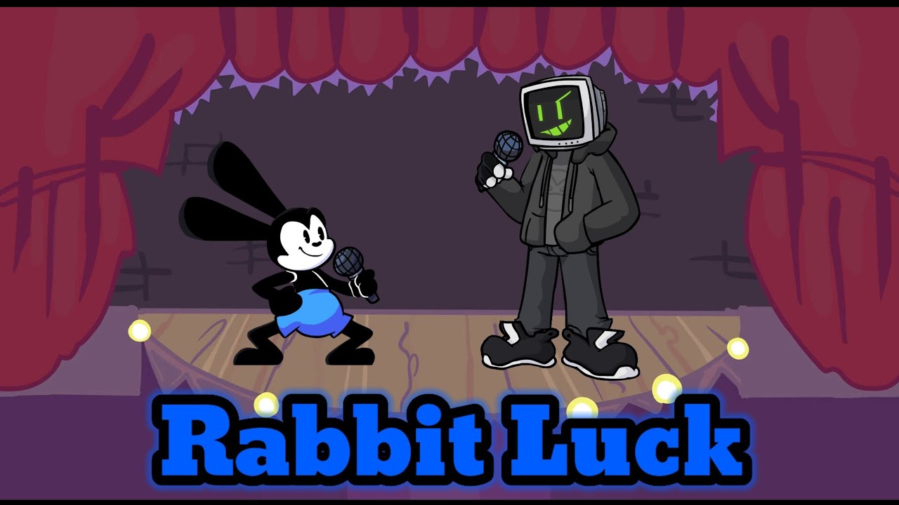 Oswald Vs Cyrix Fnf Rabbit Luck But Cyrix Sings it (FNF COVERS) - YouTube