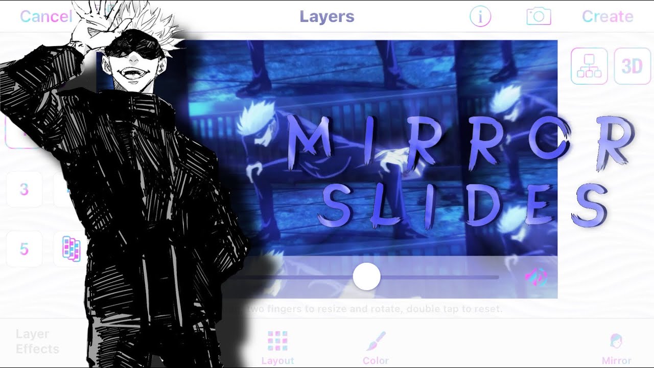 Mirror slide tutorial (videostar) - YouTube