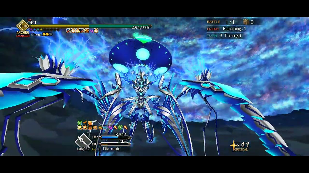 FGO NA LB7 ORT raid phase 1 Part 2- 7th Break Bar - YouTube