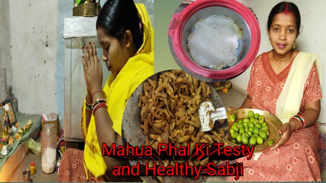 Village Life#Mahua Phal Ki Sabji 🥘🥘#Daily Life Vlog#soudamini Vlog ...