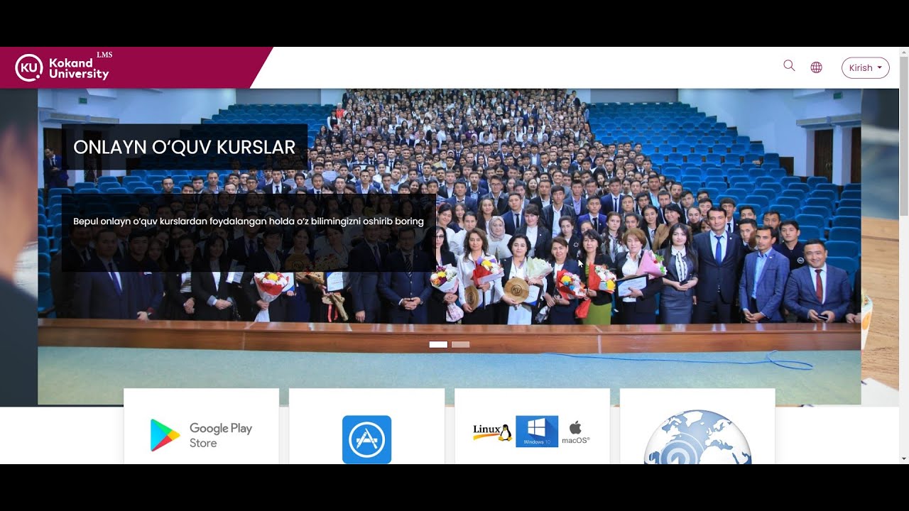 Lms platformasida test yechish - YouTube