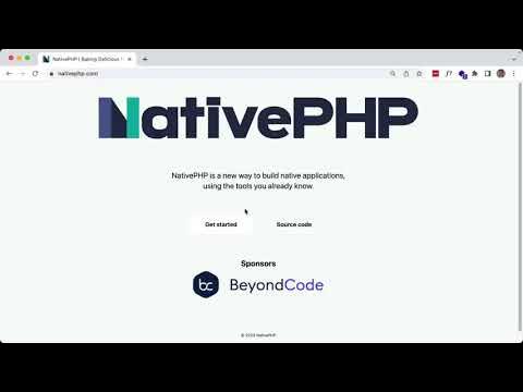 Unlocking the Power of NativePHP: Crafting Desktop Apps with Laravel | Basic to Advance Native ...