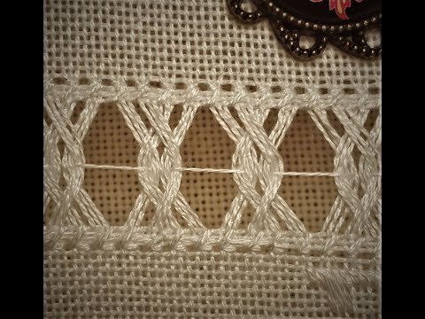 Dörtlü Geçmeli Kenar Ajuru | Embroidery |Handmade #embroidery #handmade #tutorial