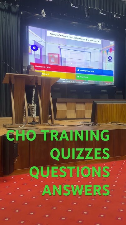 NCD QUIZ #quiz #cho #training #hwc - YouTube