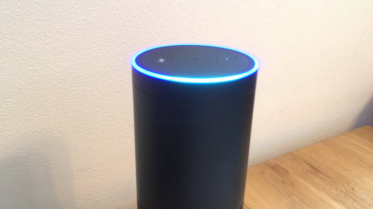 Amazon Echo testing color sample - YouTube