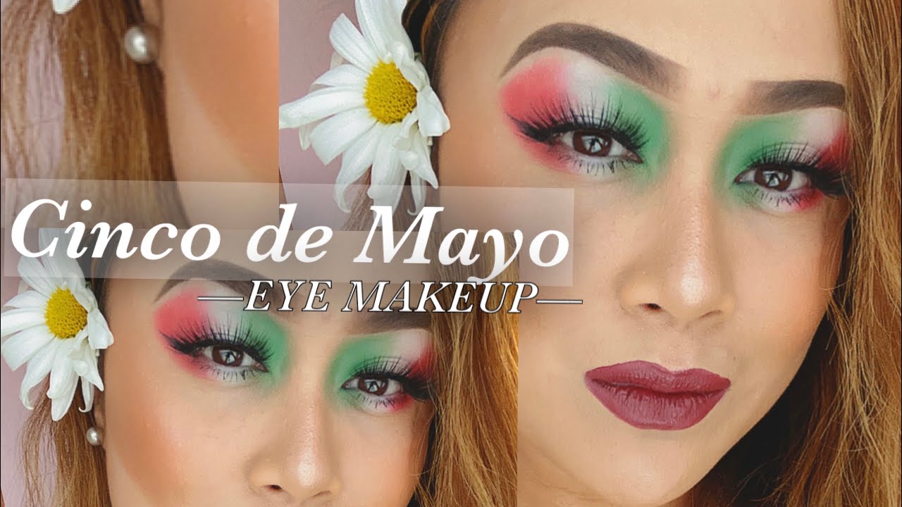 🇲🇽 Cinco de Mayo Eye Makeup 🇲🇽 | GLAMOUROSE - YouTube