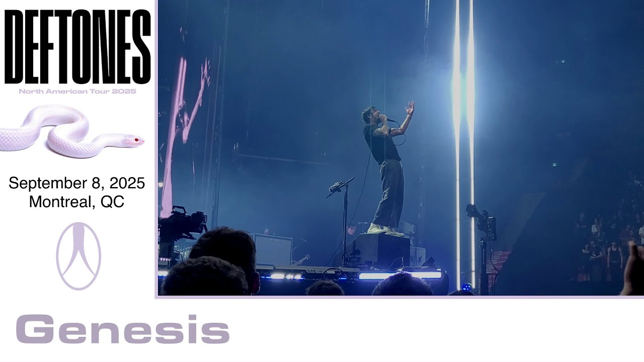 Deftones - Genesis | Live; Montreal (08-09-2025) - YouTube
