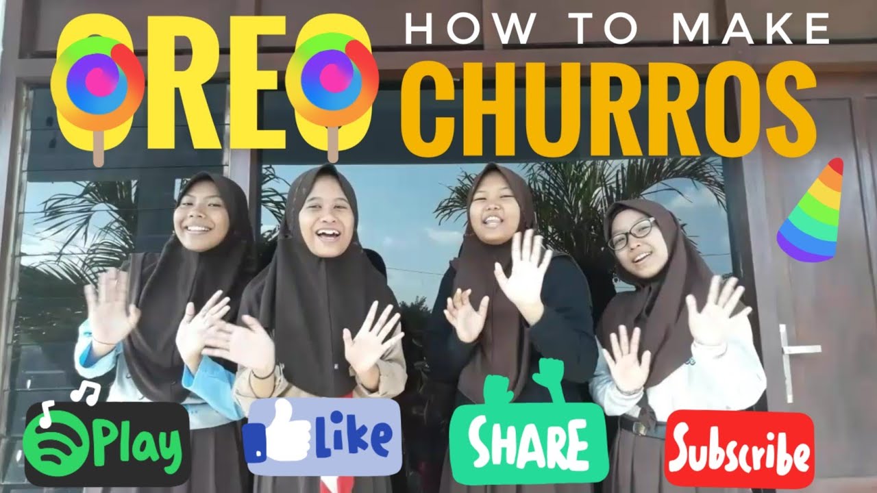 How to Make OREO CHURROS - Procedure Text - YouTube