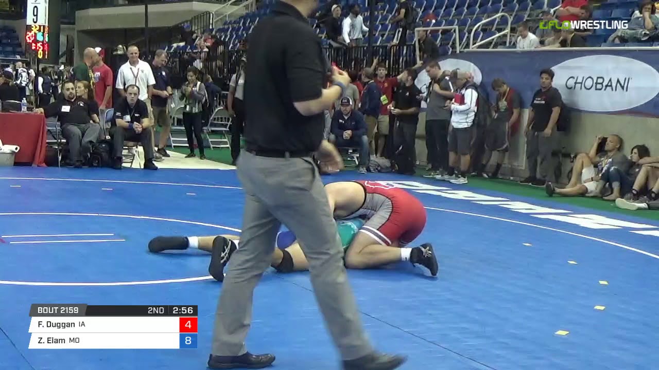 Junior FS 220 Semis - Francis Duggan (IA) vs. Zach Elam (MO) - YouTube