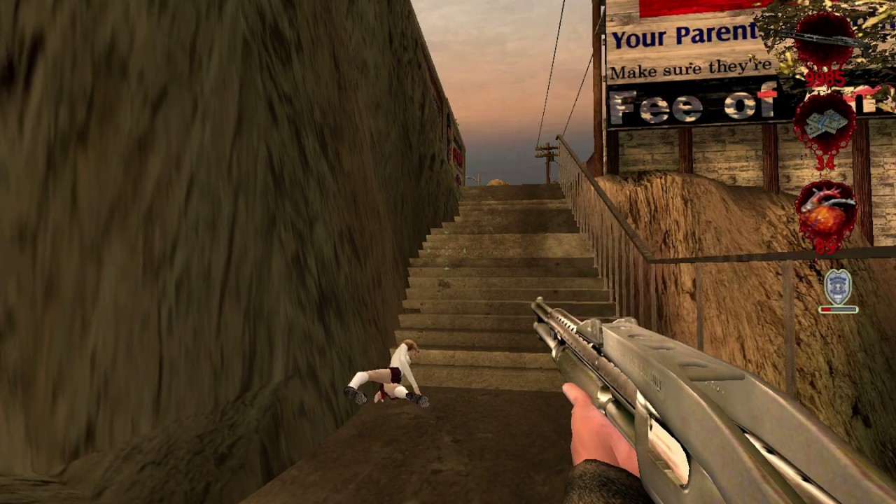 Postal 2 weapon Shotgun - YouTube