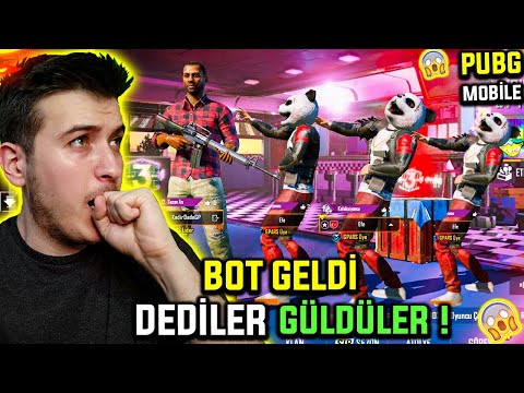 BOT GELDİ DEDİLER GÜLDÜLER SONRA ONLARI PİŞMAN ETTİM | PUBG Mobile Tik Tok