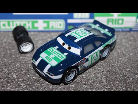 Mattel Disney Cars Kevin Shiftright Clutch Aid #121 Piston Cup Racer (2024 Thailand Variant)