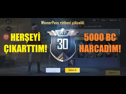 PUBG MOBİLE LİTE 5000 BC SANDIK KUTU AÇILIMI !! - ROYALE PASS FULLEDİM! - PUBG MOBİLE LİTE