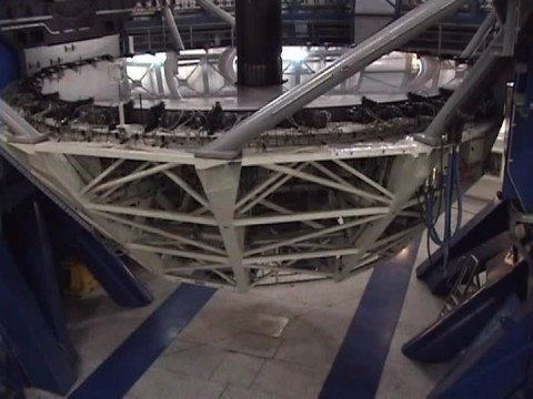 A peek at the largest optical telescope in the world - YouTube