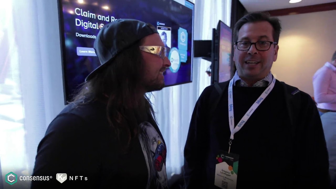 Consensus 2019 - Ian Utile interviews Gregory Landegger - YouTube