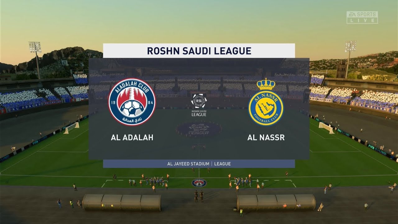 AL Adalah vs AL Nassr - Roshn Saudi League - FIFA 23 - Saudi Pro League ...