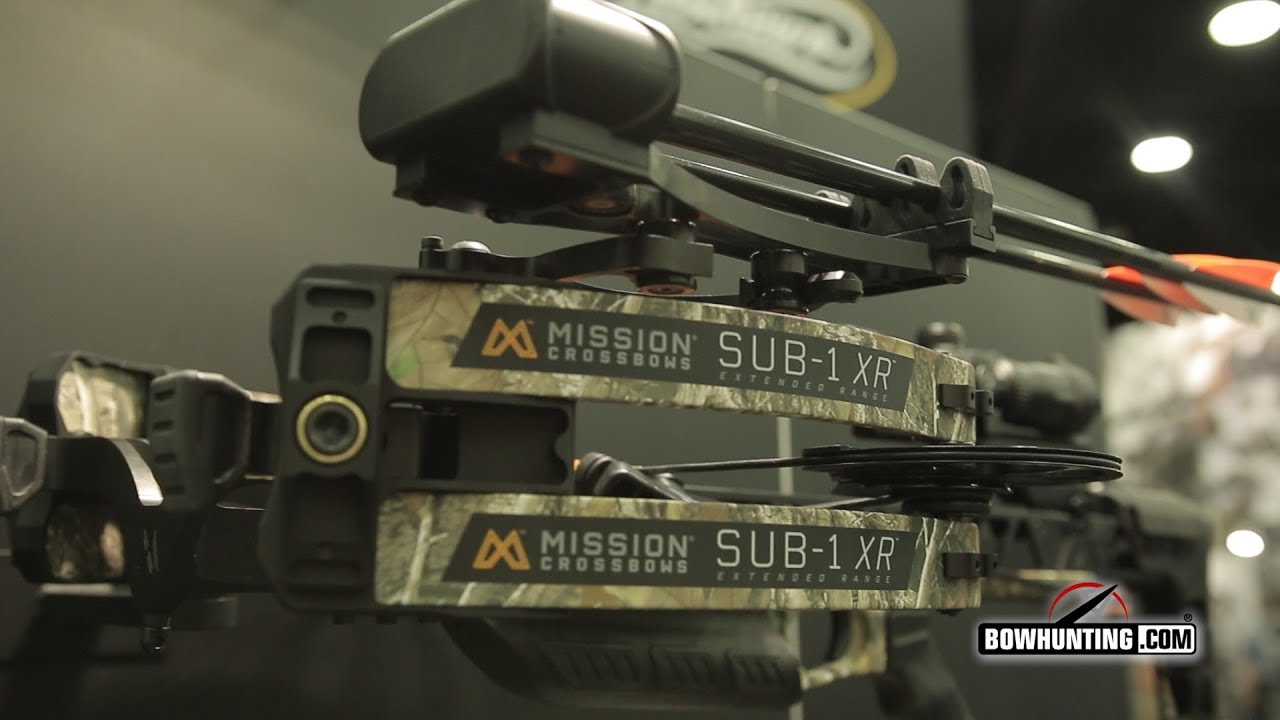 Mission Crossbows Sub-1 Lite and Sub-1 XR - 2019 ATA SHOW - YouTube