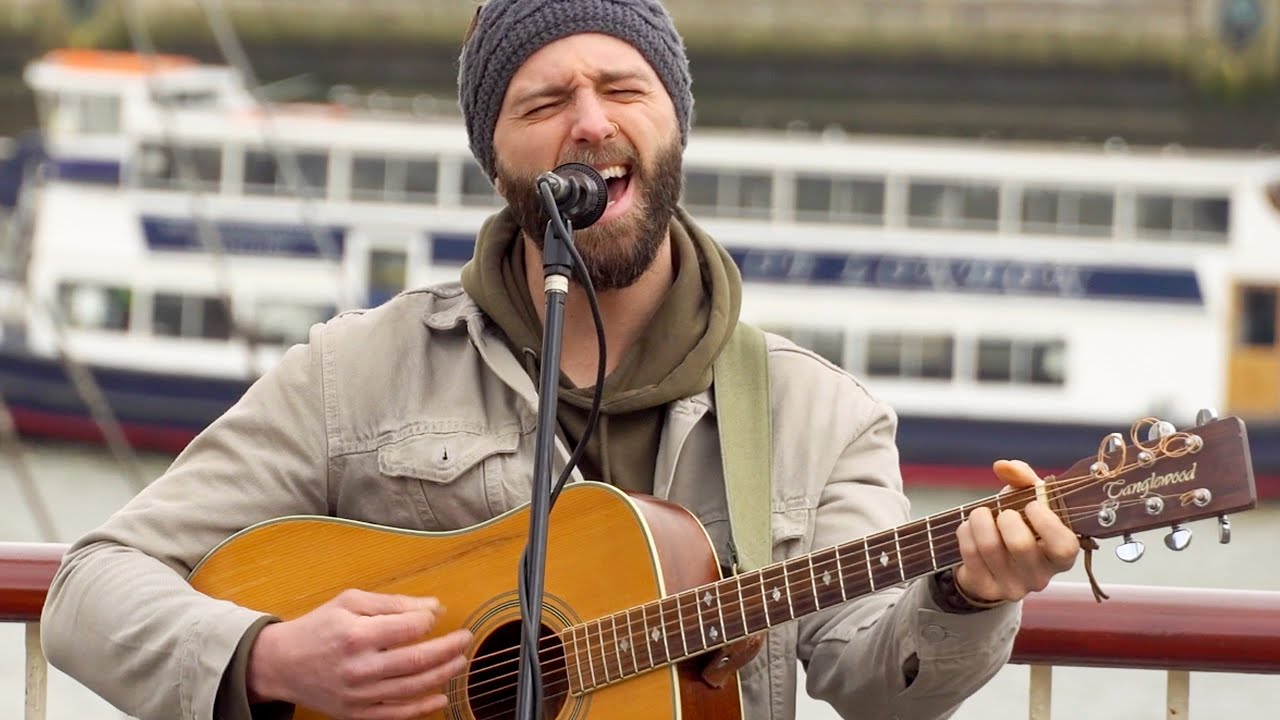 Coldplay 'Sky Full of Stars' by Brad Jameston in South Bank, London ...