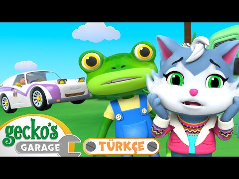 Tatlı Hırsızı Gelincik 🍰 | 🐸 Gecko'nun Garajı - Çocuklar için Kamyonlar