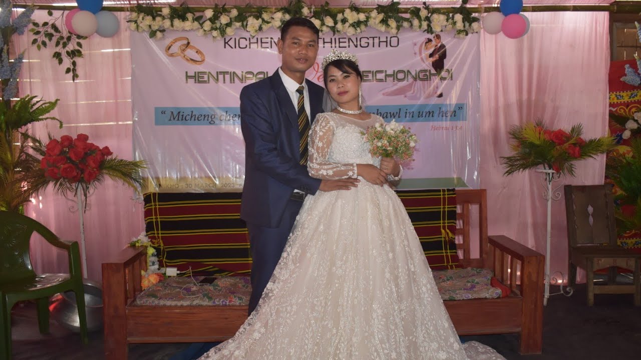 Pathien Danthienga kichen na (Mr. Pau Gangte leh Miss Chonghoi Hangshing) - YouTube