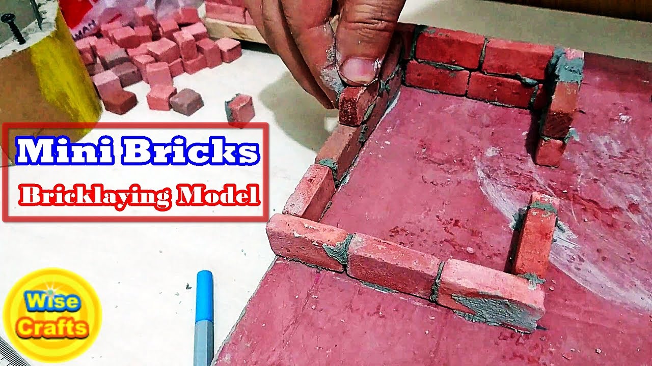 Mini Village House with Mini Bricks! Construction with Mini Bricks ...