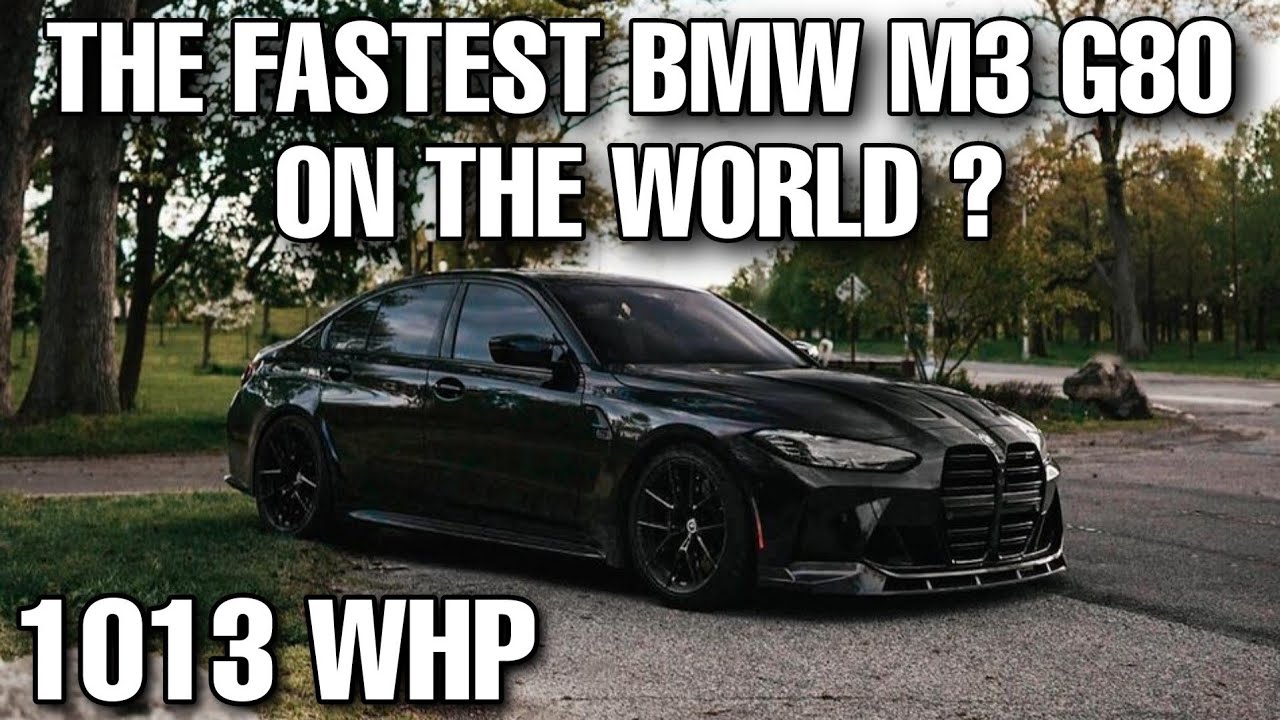 1013WHP BMW M3C G80 X-Drive Stage X | from 0-100 & 100-200 & 200-250 Km ...