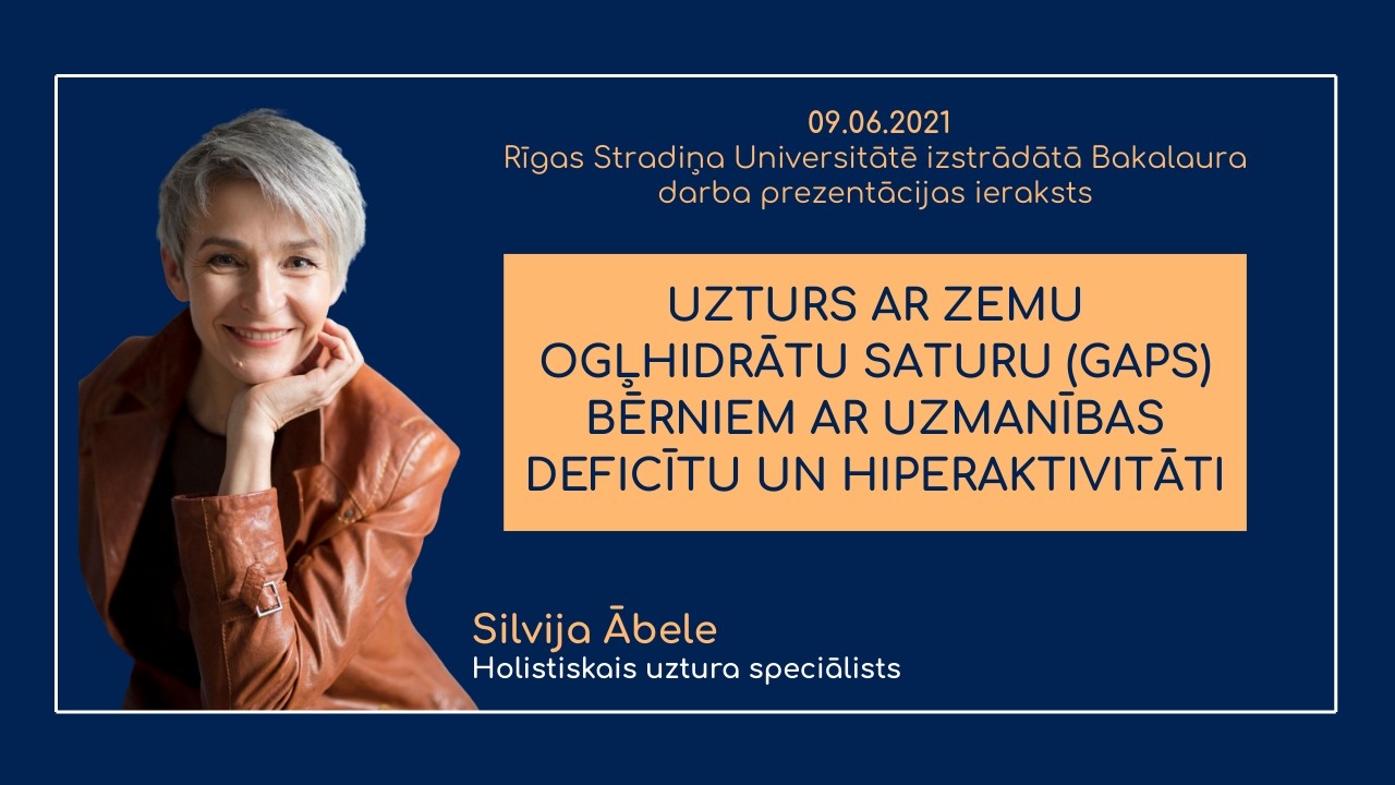 RSU Bakalaura darba prezentācija Silvija Ābele 2021. gada 9. jūnijs ...