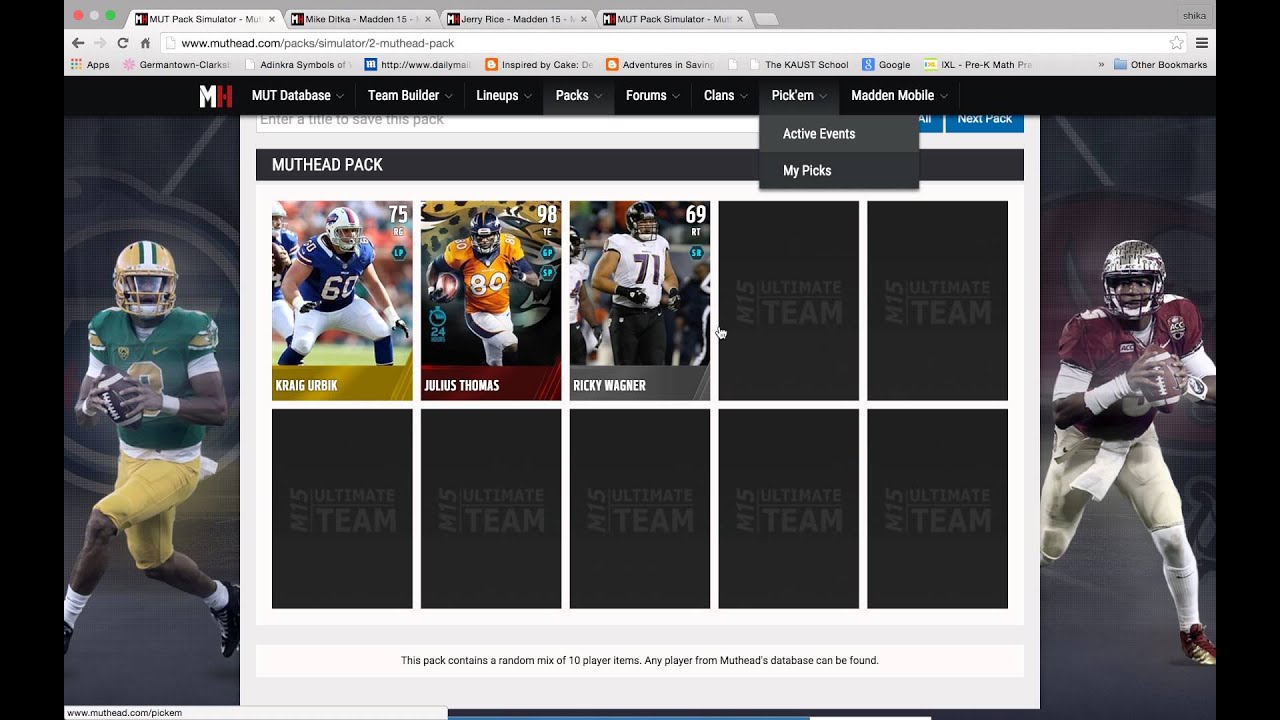 muthead pack opening best packs ever - YouTube