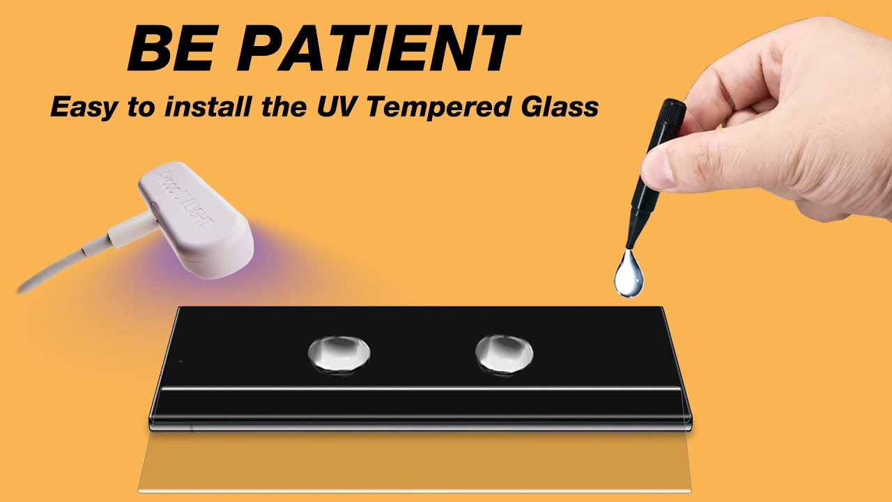 How to install the UV Tempered Glass for Samsung Galaxy Curved Edge ...