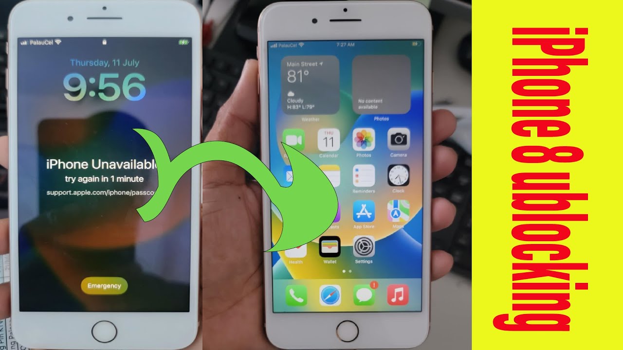 Unlock iPhone 8: Expert Tips for Forgotten Password Recovery II aMD ...